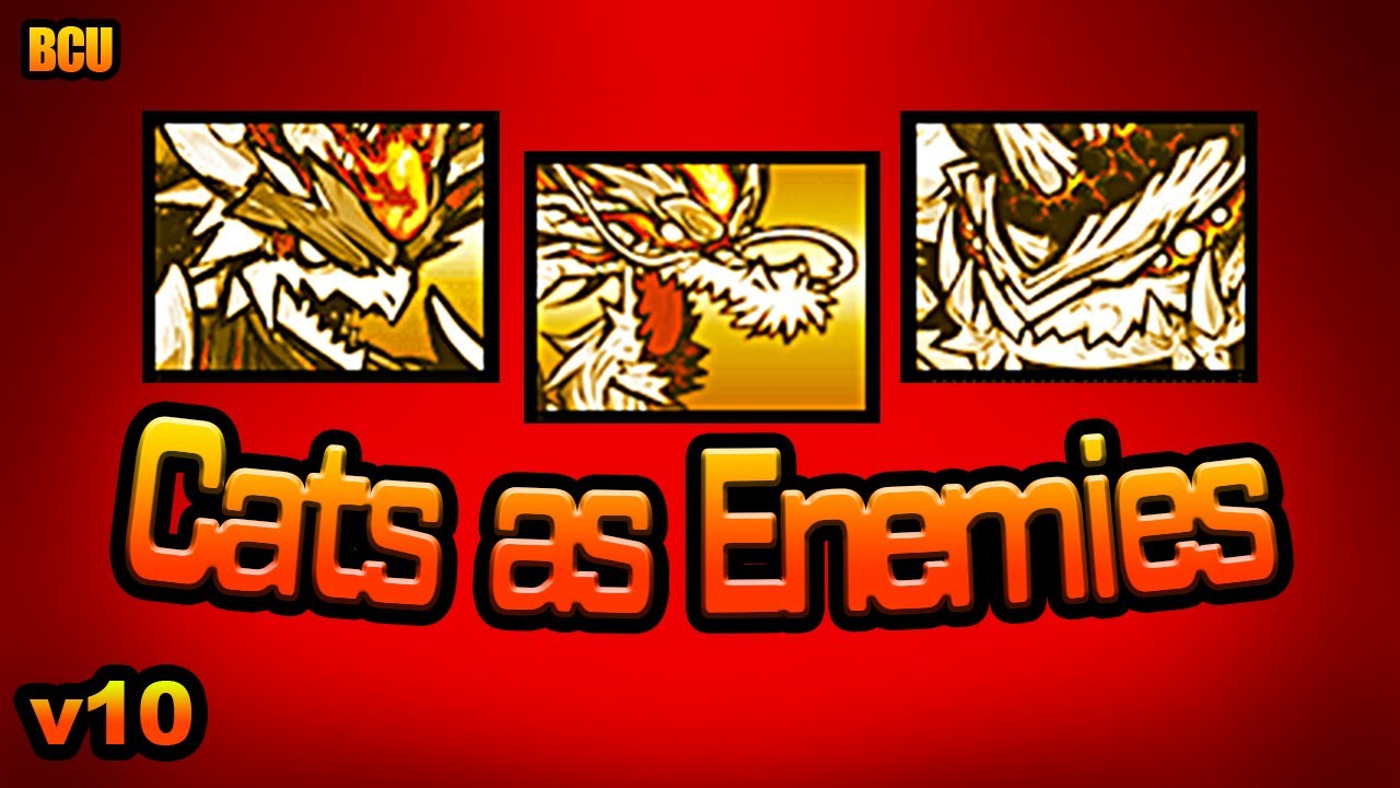 Battle Cats Ultimate - Cat as Enemies Pack v10 - YouTube