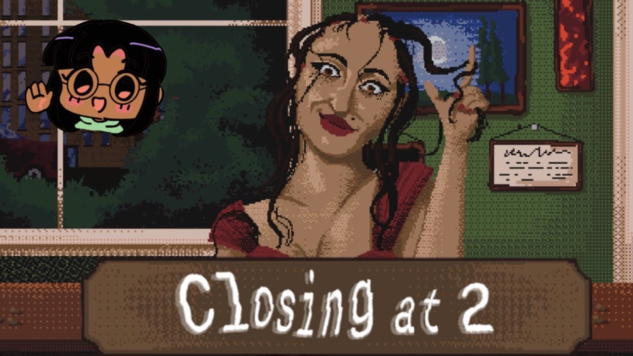 The Drinks Have Gone Bad!! - Closing at 2 - Indie Horror Game - YouTube