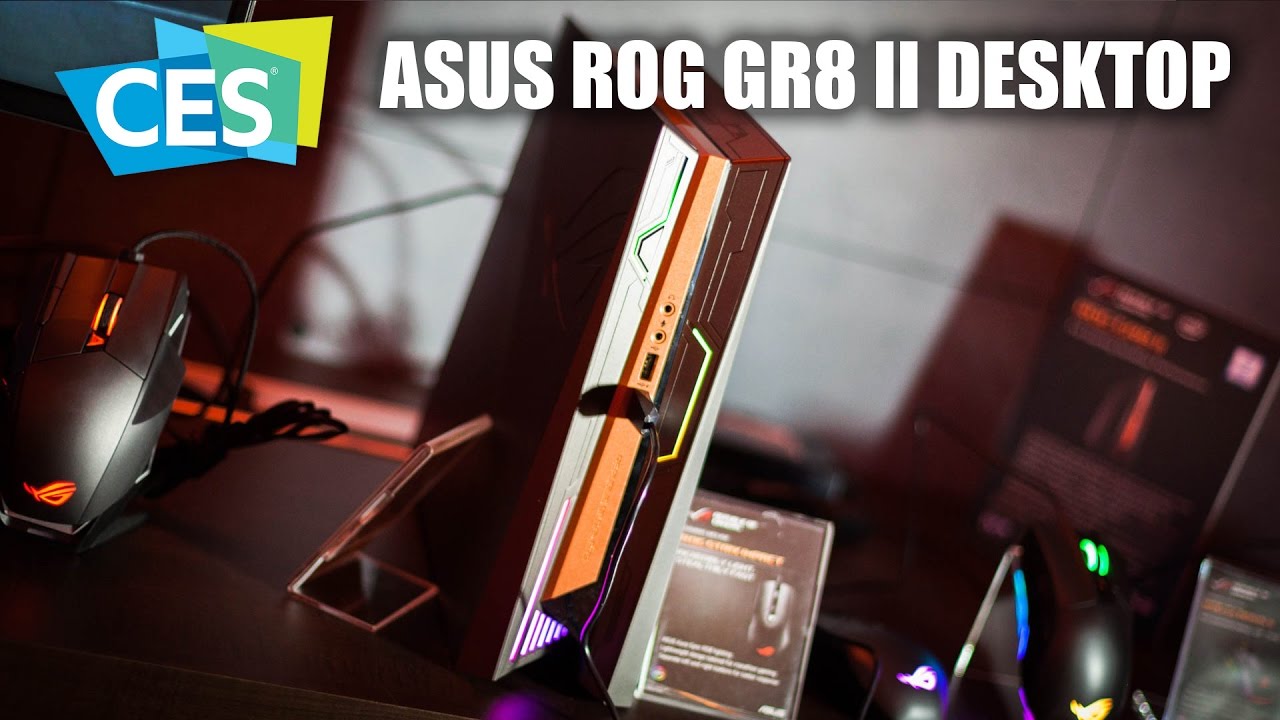 CES 2017: ASUS ROG GR8 II Gaming Desktop - YouTube