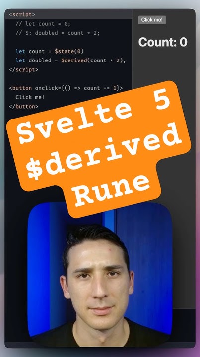 Svelte 5: $derived Rune - YouTube