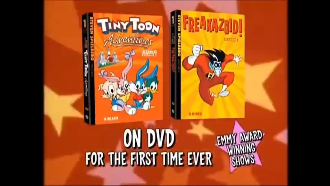 Tiny Toon Adventures: Season 1 Volume 1/Freakazoid Season 1 DVD Trailer ...