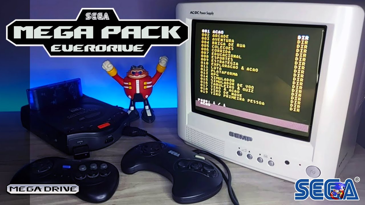 MEGA PACK 2024: EVERDRIVE - Pack de JOGOS para MEGA DRIVE - YouTube