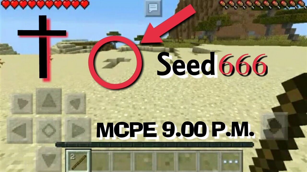 I Found a Cross in The Seed 666 !!! (Mcpe 9:00 PM) - YouTube
