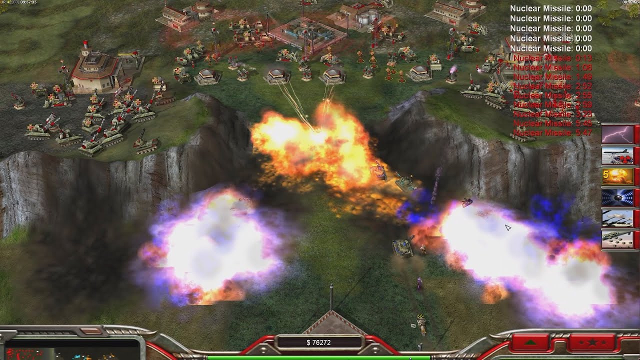 CHINA Nuke - Command & Conquer Generals Zero Hour - 1 vs 7 HARD ...