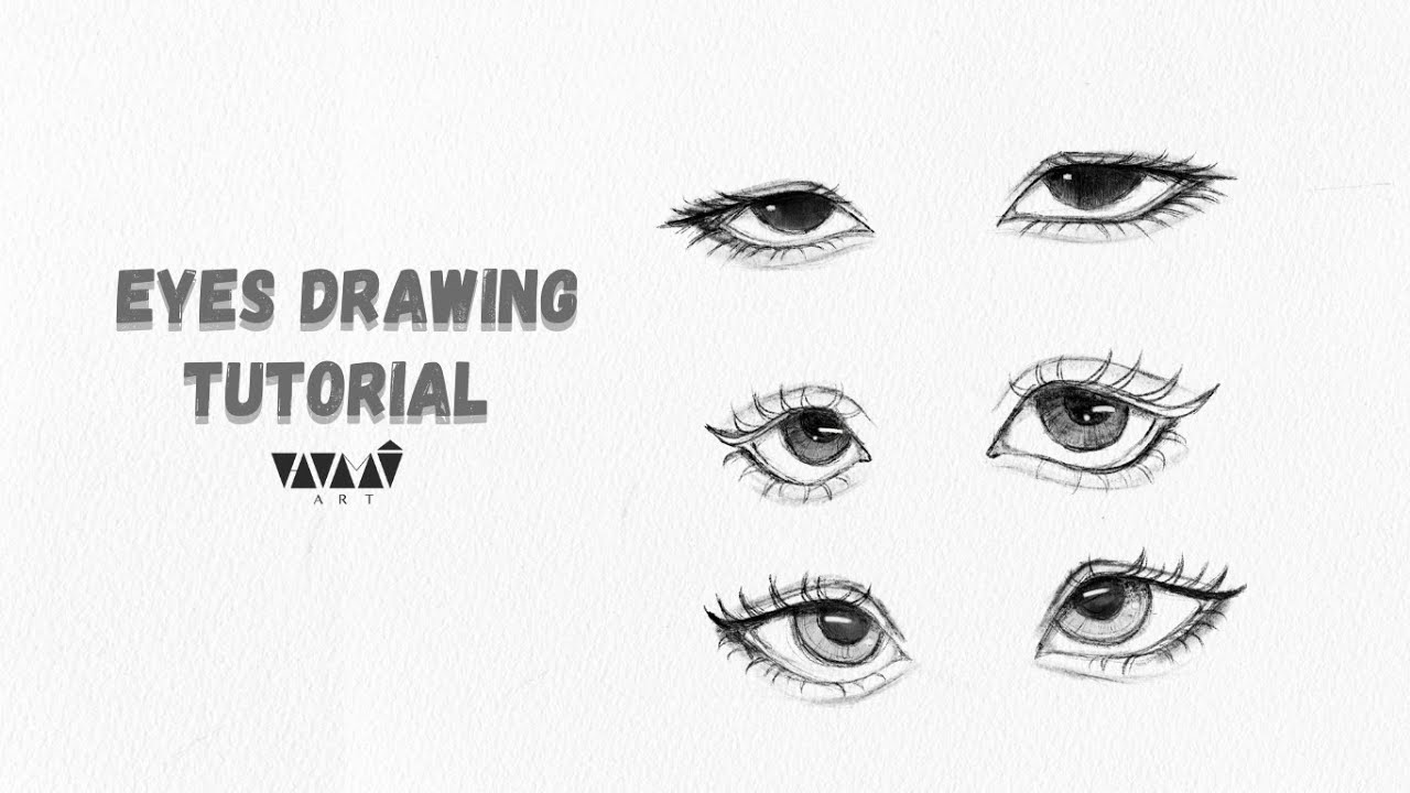 Anime Eyes(Eyelashes) Drawing Tutorial - YouTube