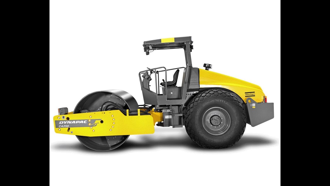 DYNAPAC CA 250 D (2014). - YouTube