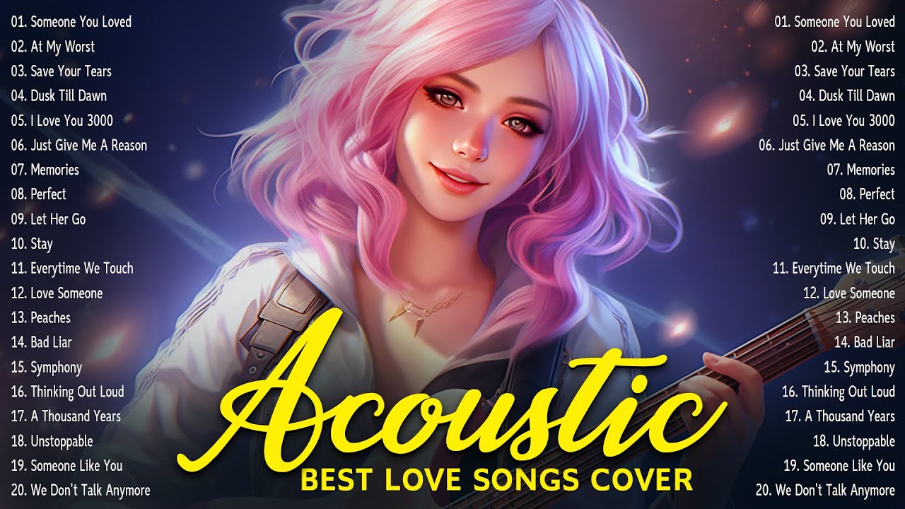 Romantic Acoustic Love Songs 2024 💖 Hot Trending Acoustic 2024 Sweetie ...