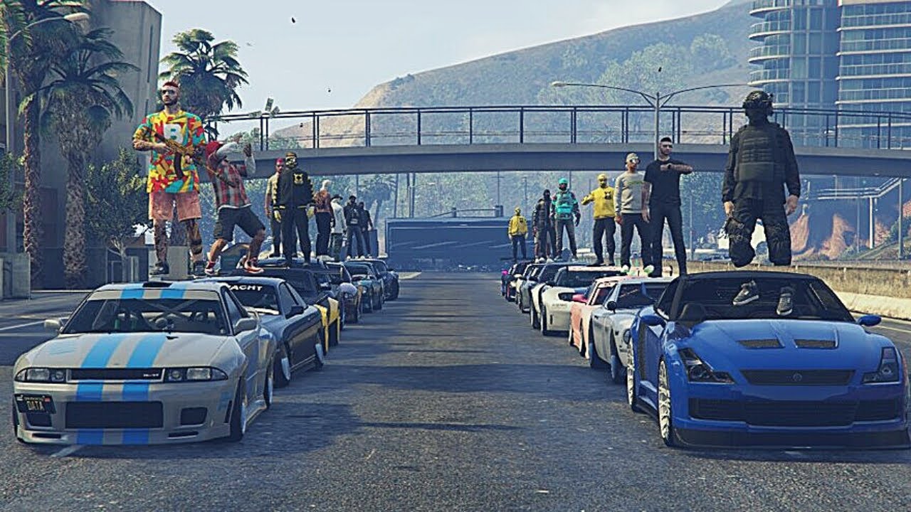 GTA 5 LIVE Car Meet | Drag Races | RP | PS4 | EVERYONE CAN JOIN - YouTube
