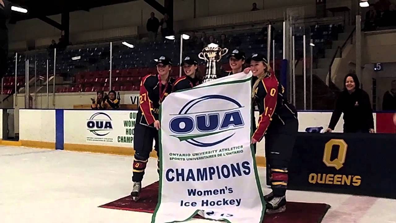 Women's Hockey OUA Champions! - YouTube