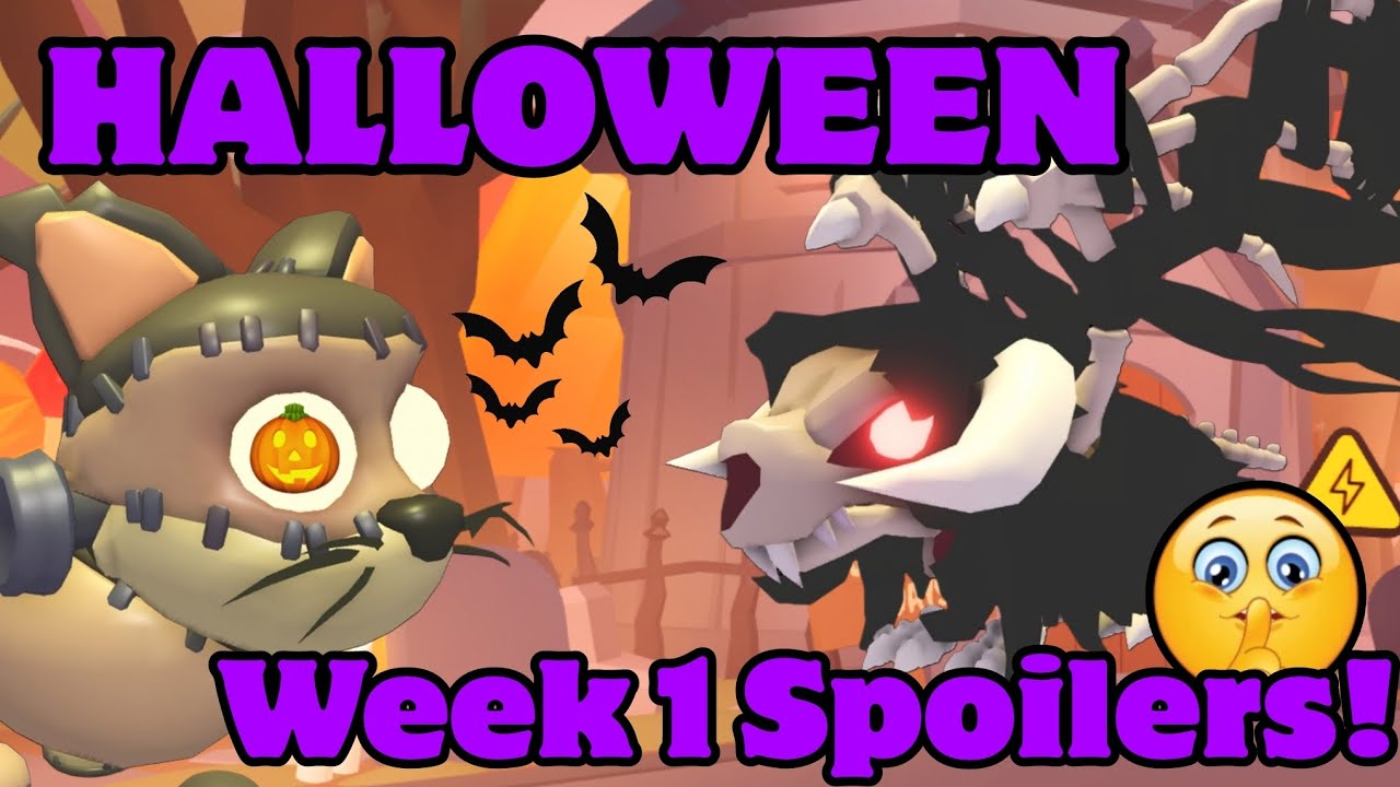 Halloween Update In Adopt Me Leaks 4 New Pets And More!! 🎃🧡🖤 - YouTube
