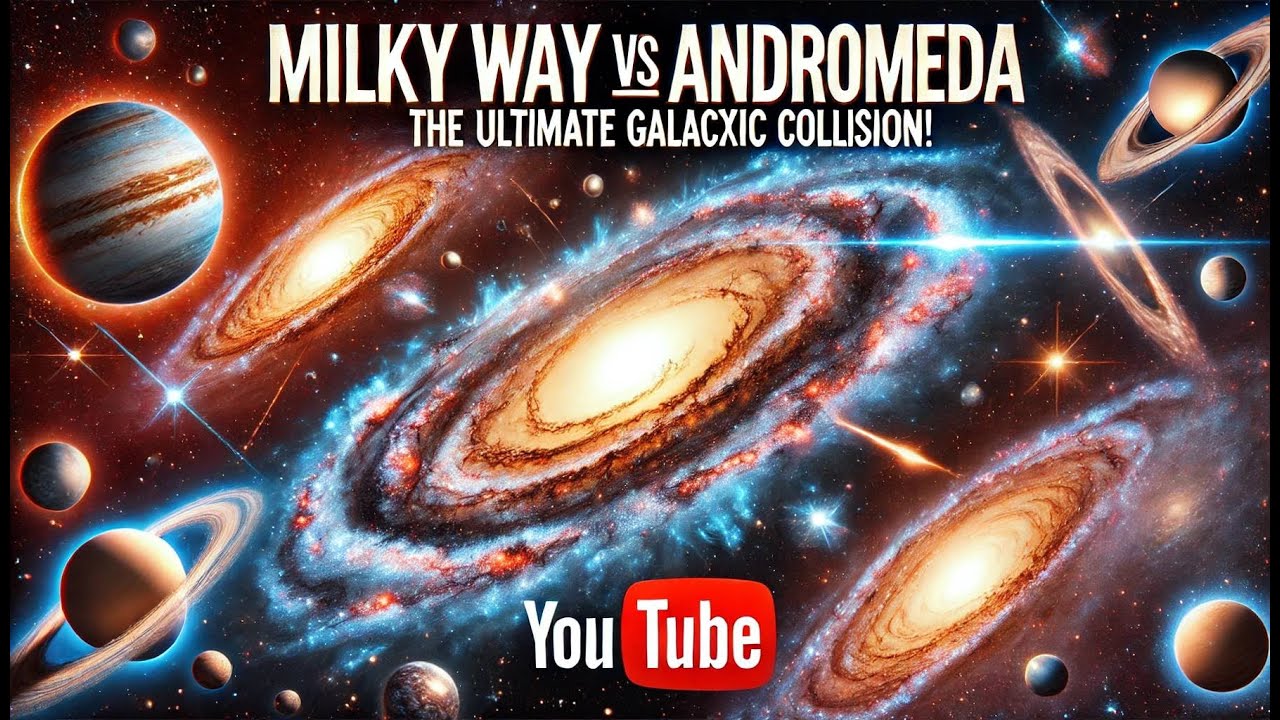 When Galaxies Collide: The Milky Way & Andromeda’s Epic Future ...