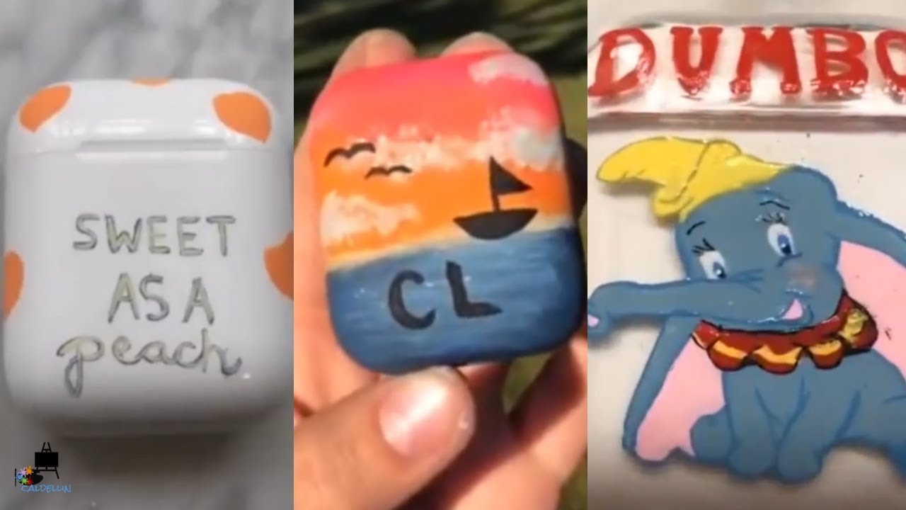 BEST Tiktok Painting Inspiration on Airpods [2020 EDITION] - YouTube