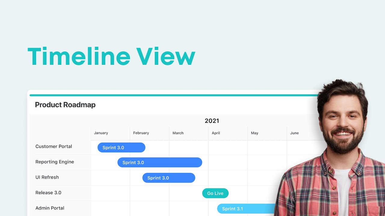 SmartSuite Timeline View - YouTube