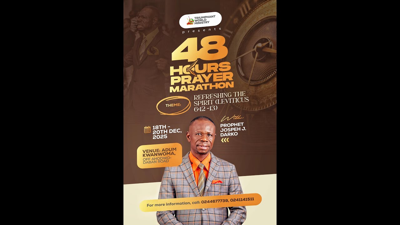 19-12-2025 : TRIUMPHANT WORLD MINISTRY - 48HRS PRAYER MARATHON - YouTube