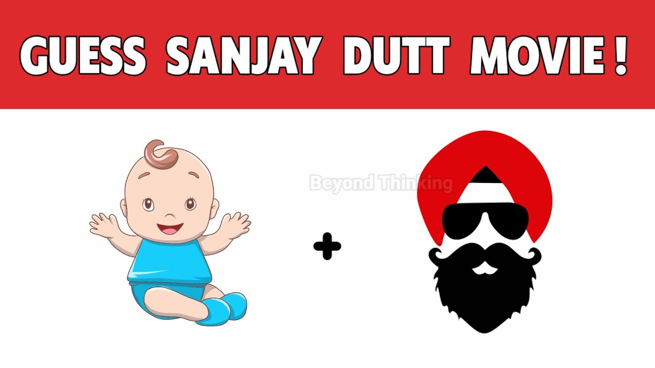 Guess The Sanjay Dutt Movie ! Emoji Puzzles | 063 - YouTube
