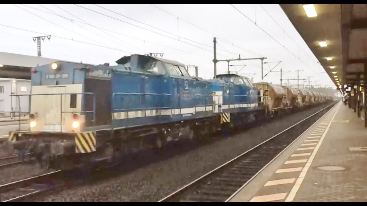 Kurzer Stopp am Bahnhof Fulda - YouTube