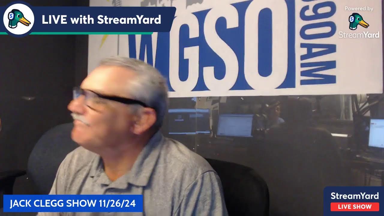 JACK CLEGG SHOW 11/26/24 - YouTube