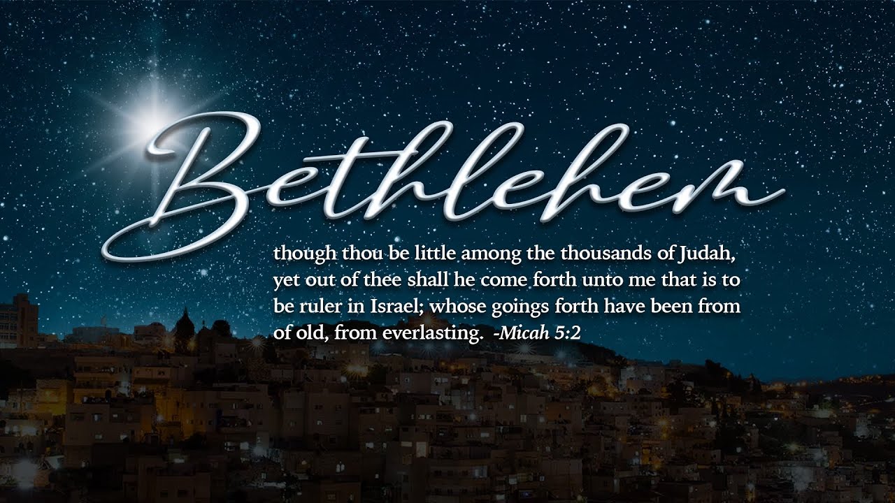 Bethlehem | Part 1 | Pastor James A. McMenis | Word of God Ministries ...