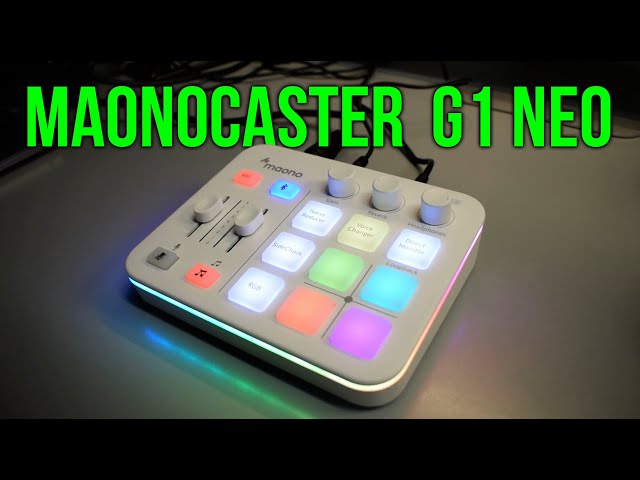 MaonoCaster G1 NEO Gaming Audio Mixer Overview