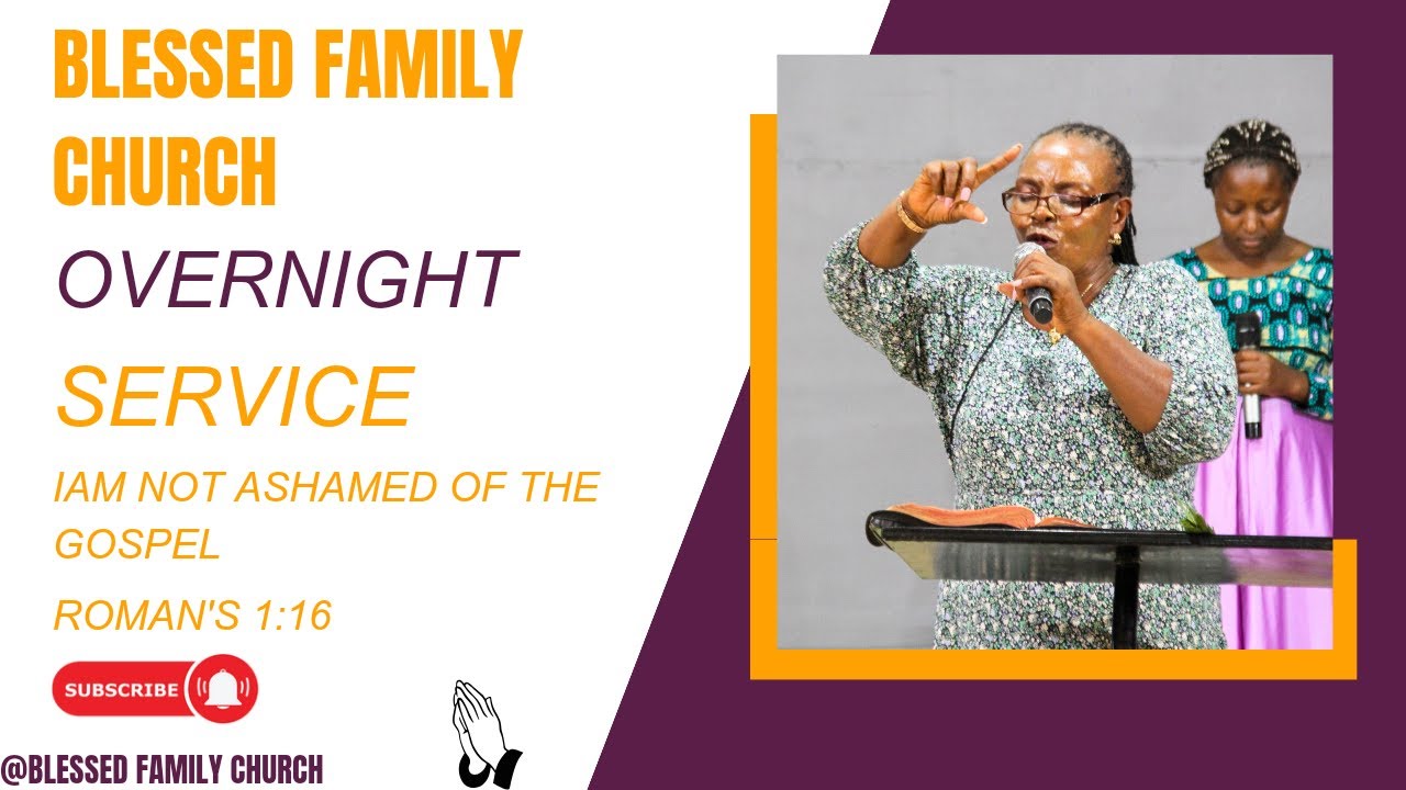 MEN'S FELLOWSHIP SERVICE AT BLESSED FAMILY CHURCH - YouTube