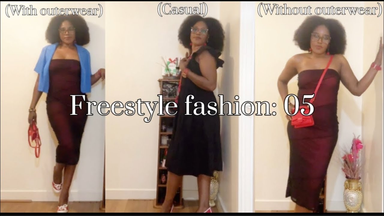 My Freestyle Fashion #05 Summer Dress Simplicity - YouTube