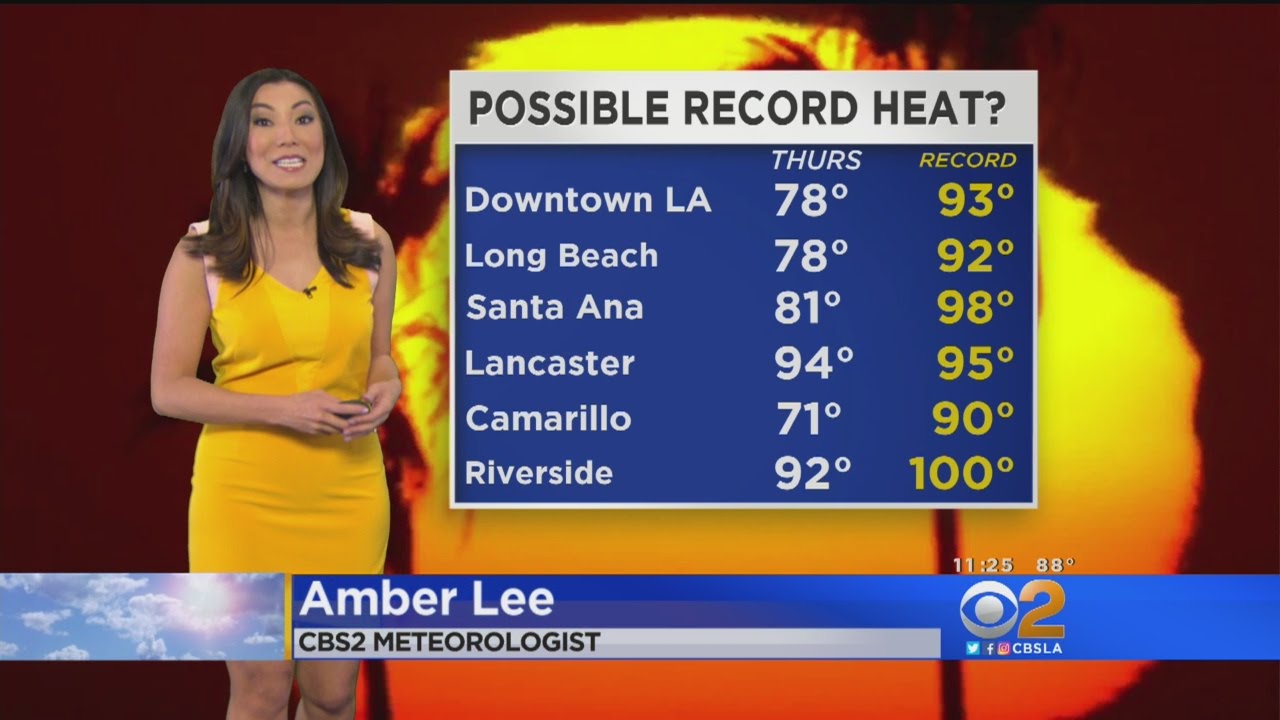 Amber Lee's Weather Forecast (May 4) - YouTube
