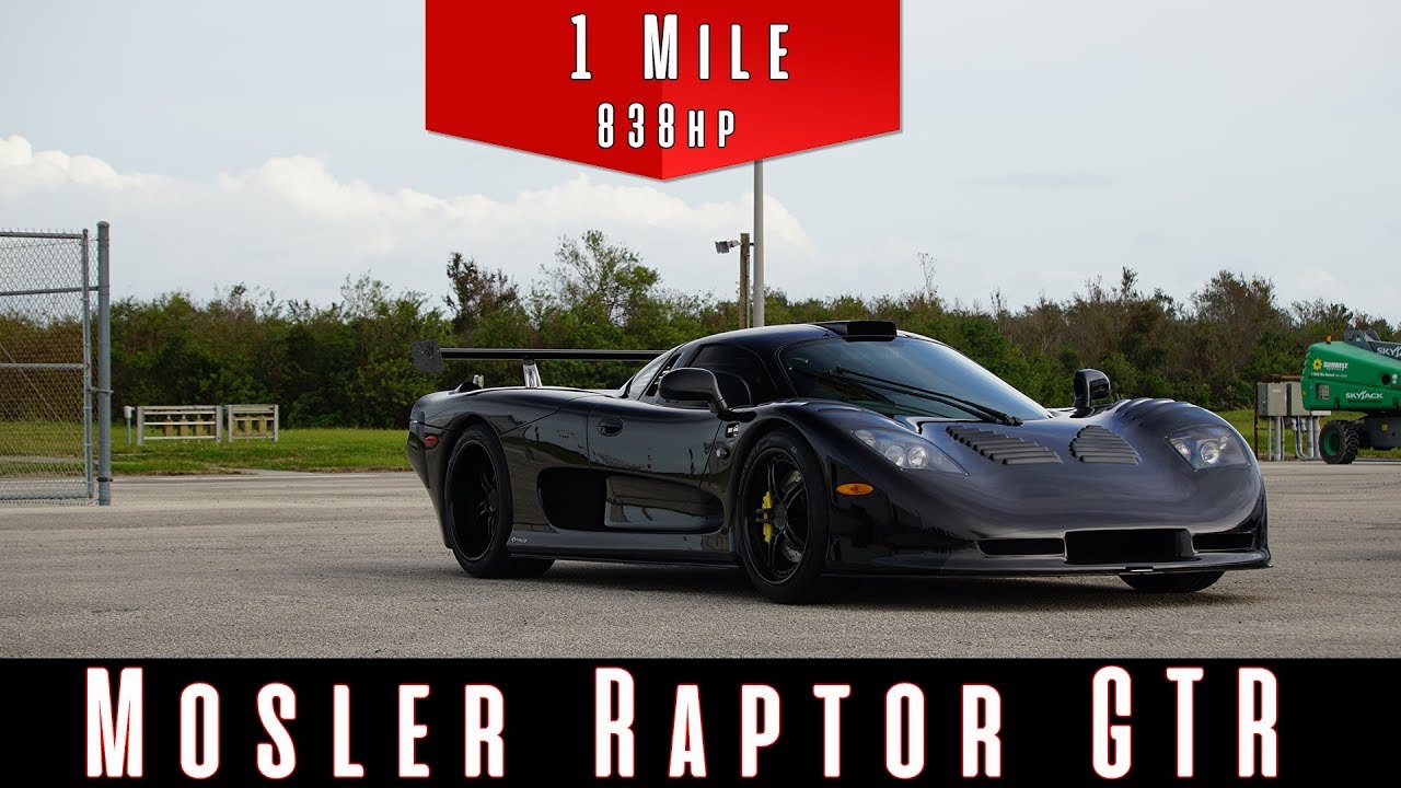 2012 Mosler Raptor GTR (Top Speed Test) - YouTube