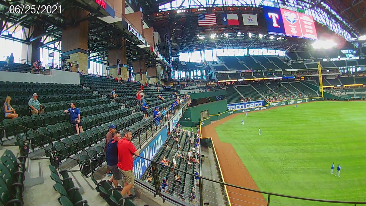 TEXAS RANGERS BATTING PRACTICE - YouTube
