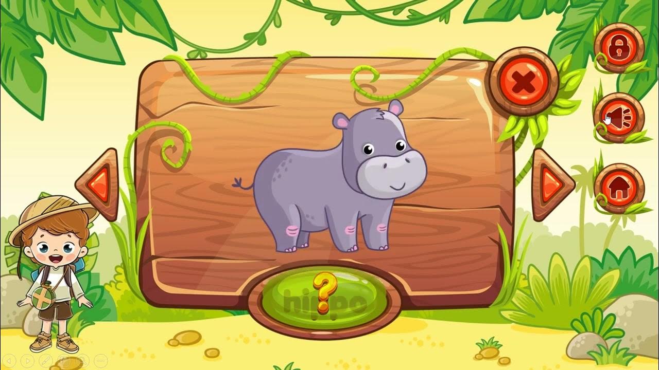 ZOO ANIMALS GAME POWERPOINT - YouTube