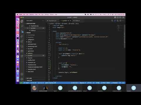 JavaScript Objects__ properties, Methods, this keyword 2022-09-11 (Telugu) - YouTube
