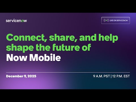 Live on ServiceNow: ServiceNow Exchange: Connect, ... - ServiceNow ...