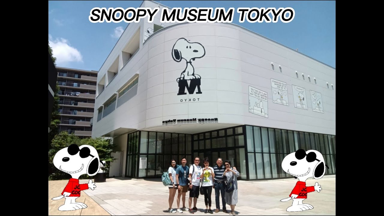 SNOOPY MUSEUM TOKYO JAPAN - YouTube