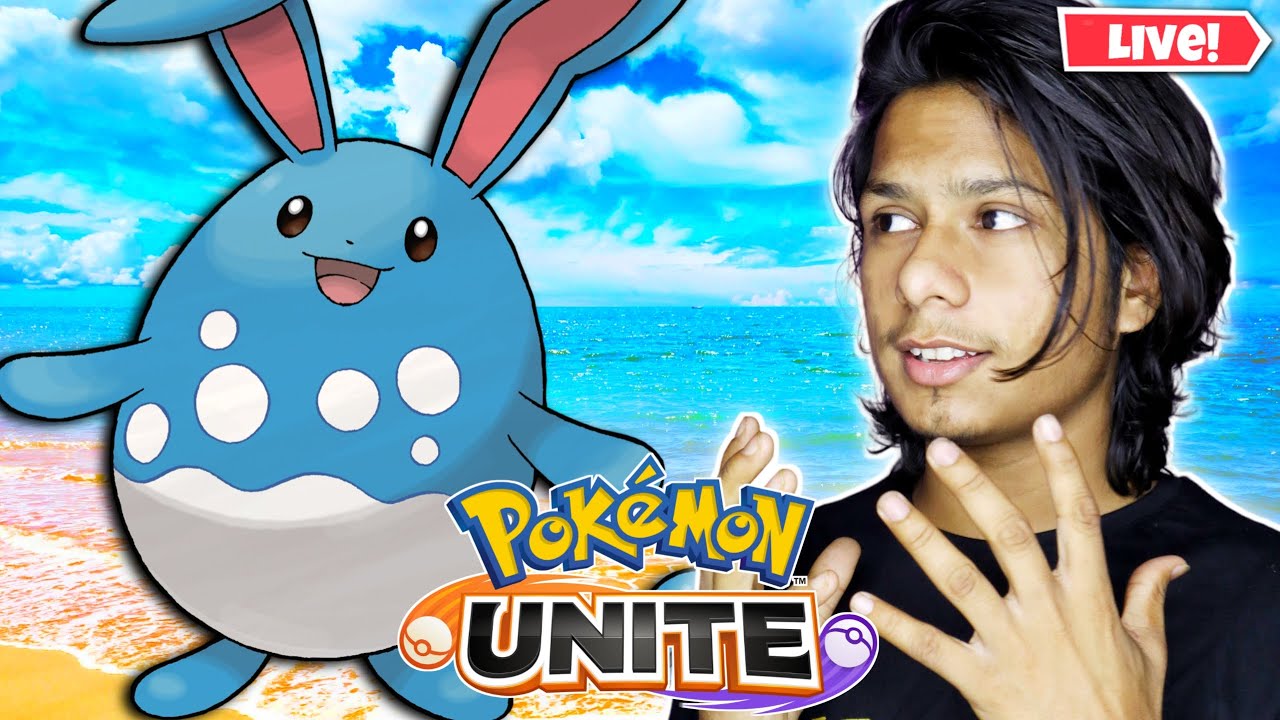 BUBBLE BABY AZUMARILL | POKEMON UNITE LIVE GAMEPLAY - YouTube