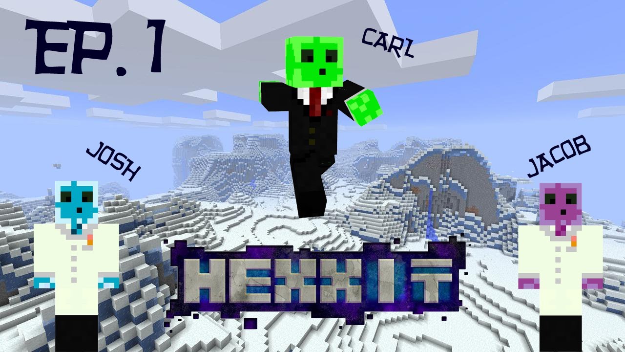 Minecraft Hexxit Modpack Multiplayer Ep.1 - Diamonds! - YouTube
