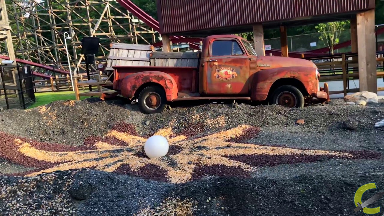 Twisted Timbers (Queue Walk)- Kings Dominion, Doswell, VA - YouTube