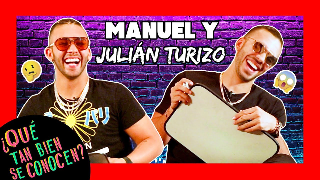 Manuel y Julián Turizo prueban sus lazos de hermanos jugando “¿Qué tan ...