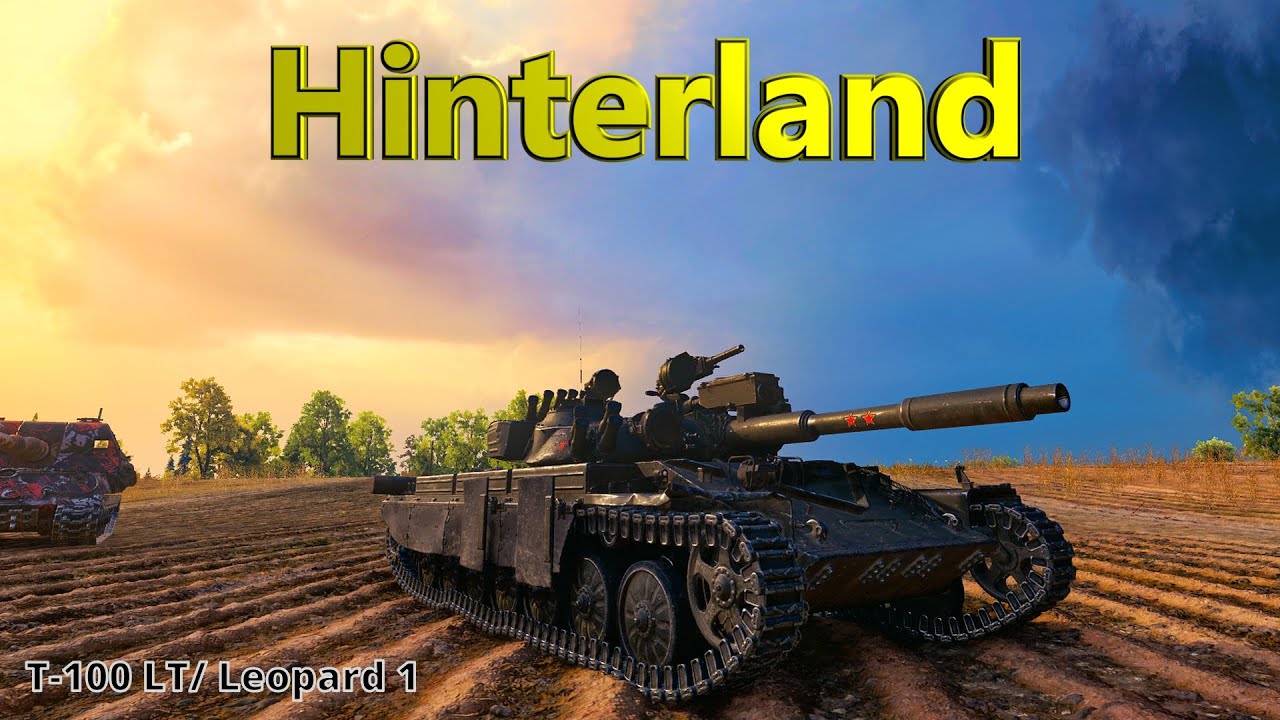 Hinterland - Großgefecht - T-100 LT/Leopard 1 - [World of Tanks ...