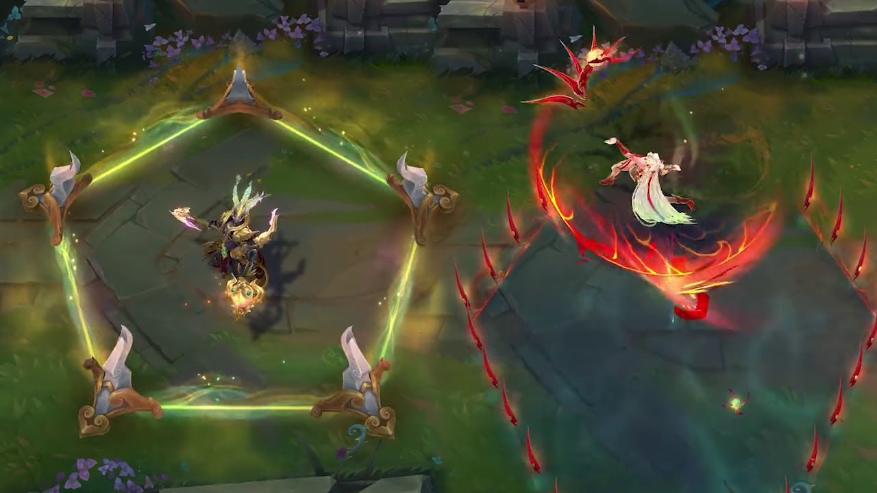 Lunar Revel 2023 Skins - PBE Preview | Irelia Legendary - YouTube