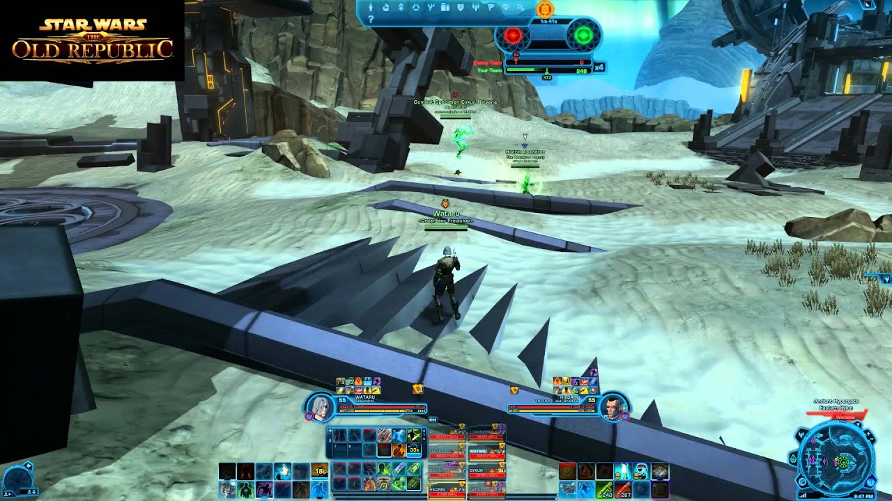 SWTOR T3-M4 PvP Scoundrel Sawbones 2014 11 30 3/10 Ancient Hypergate ...