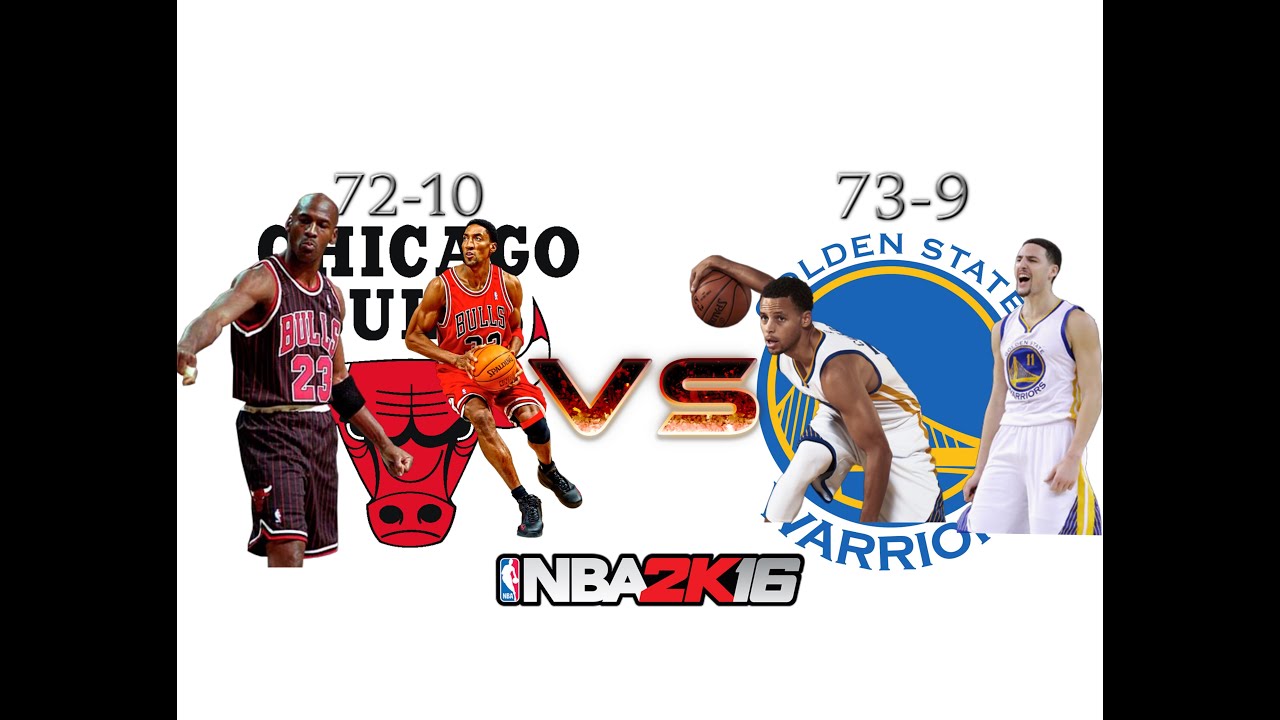 73-9 Golden State Warriors Vs. 72-10 Chicago Bulls - YouTube