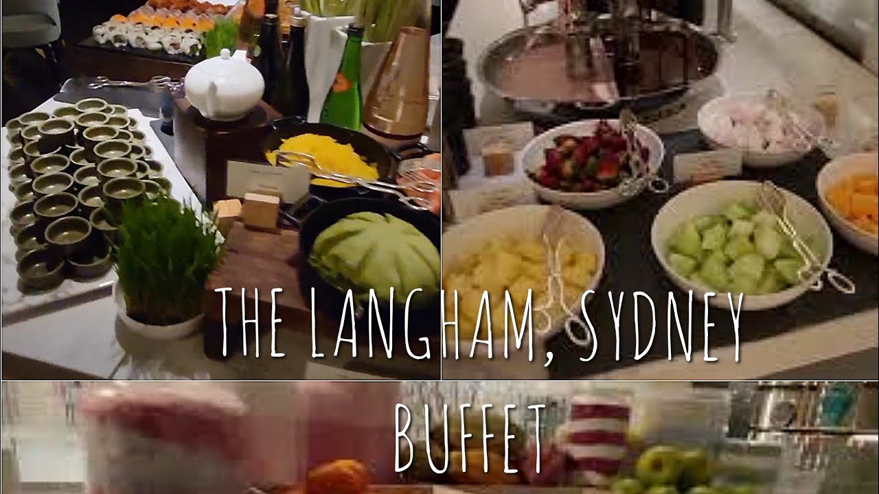 The Langham Sydney Hotel Buffet - Kitchens on Kent - YouTube