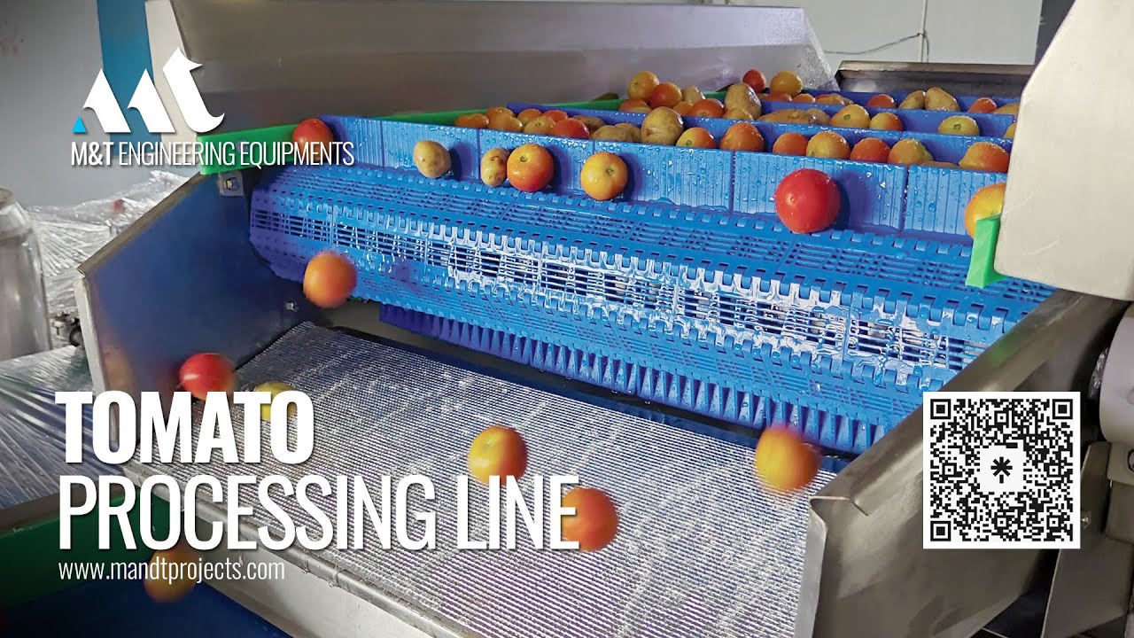 Tomato Ketchup, Tomato Paste, Tomato Jam, Tomato Pure Processing Line - YouTube