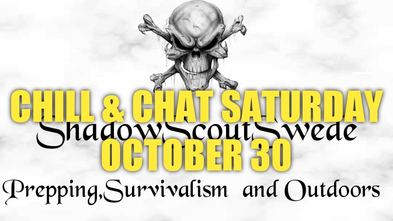 Chill & Chat Saturday October 30 - YouTube