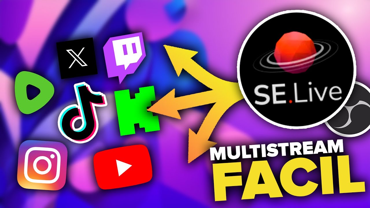 😱 HACER MULTISTREAM NUNCA FUE TAN FACIL! | SE LIVE PLUGIN PARA OBS SIN ...