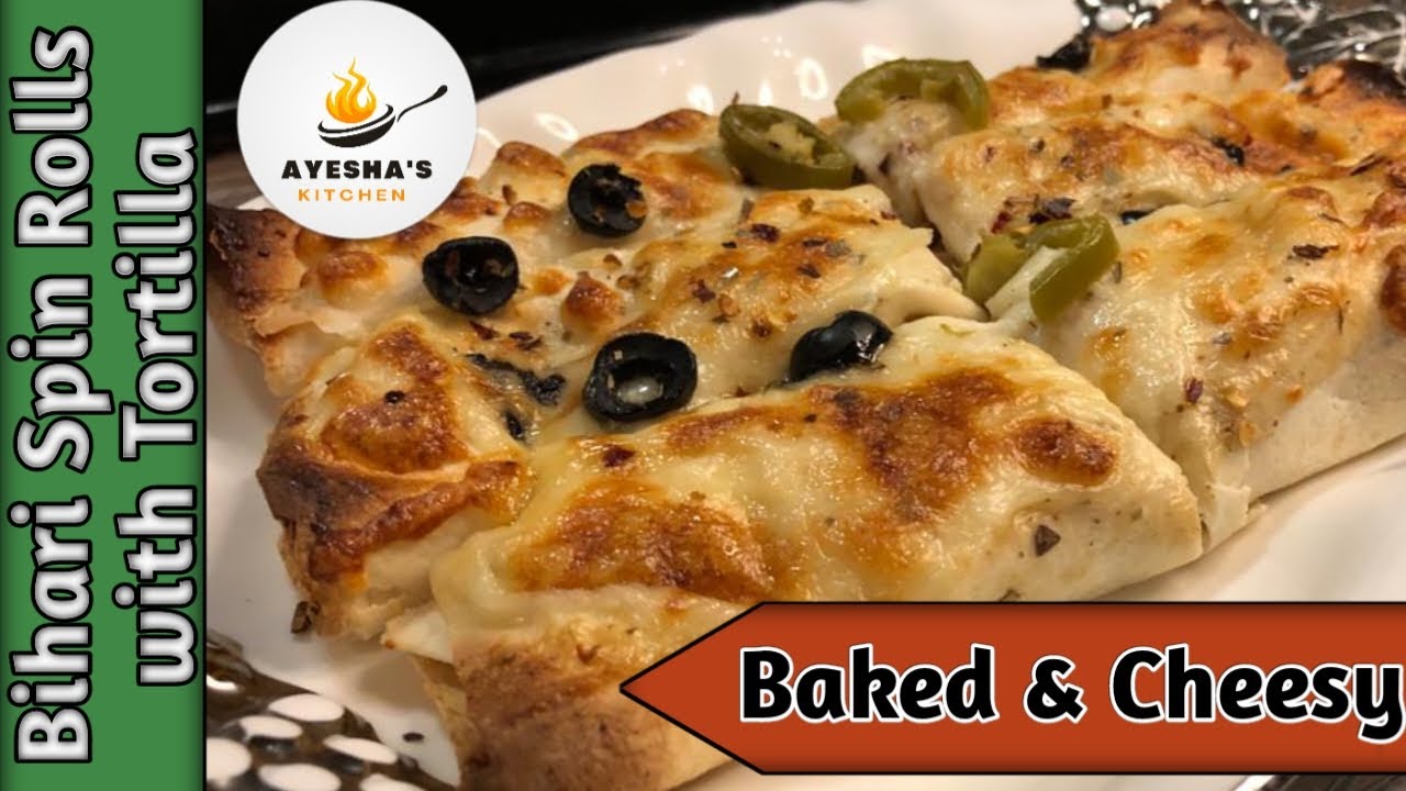 Bihari Spin Rolls Recipe|Easy to make Spin Rolls at home|Ayesha's ...