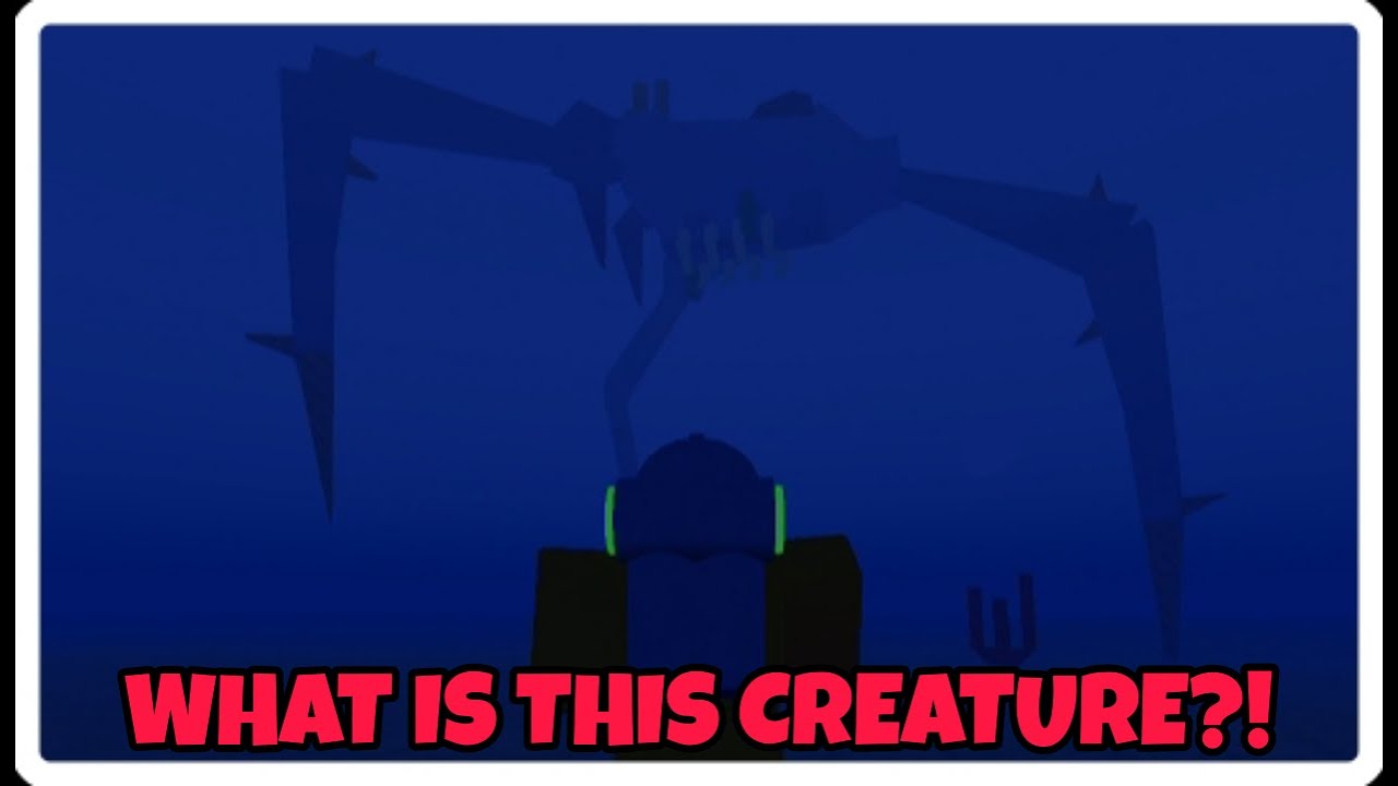 WHAT IS THAT CREATURE?! [UNDERWATER COMPANY] - YouTube