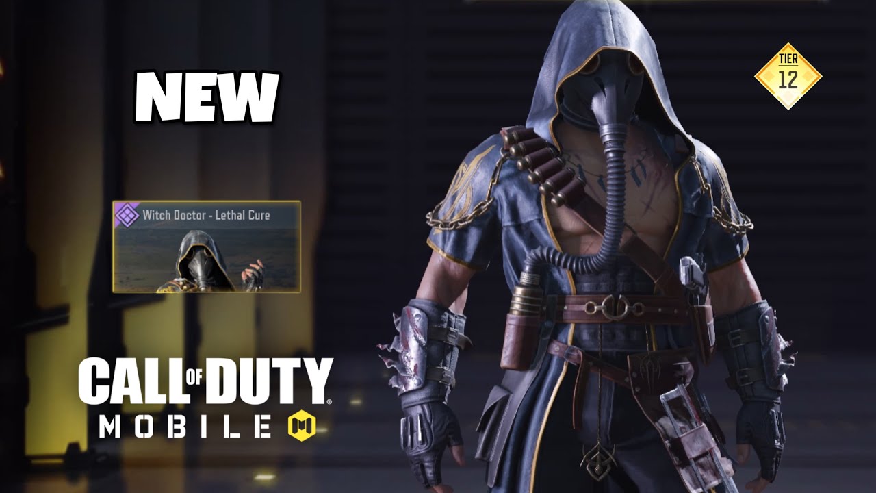 *NEW* Unlock Witch Doctor - Lethal Care Skin on COD Mobile - Tier 12 BP ...