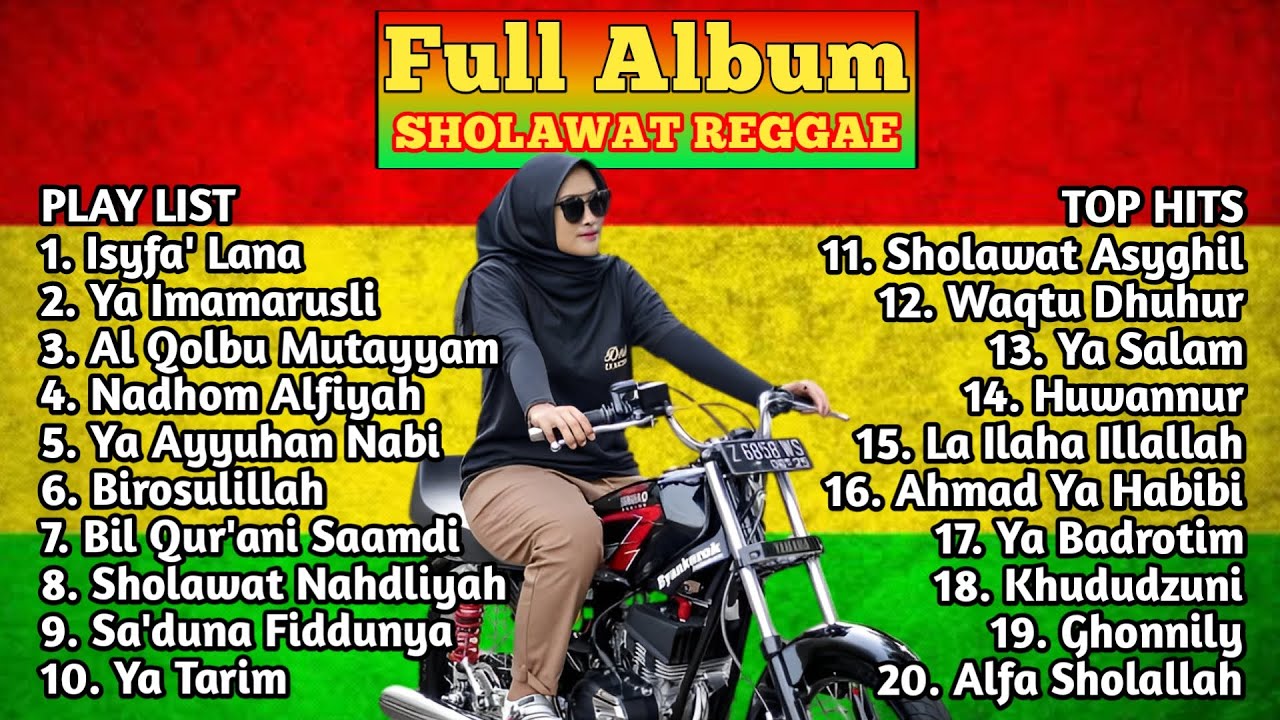 Full Album Sholawat Pilihan Terbaik Versi Reggae !!! Sholawat Merdu ...