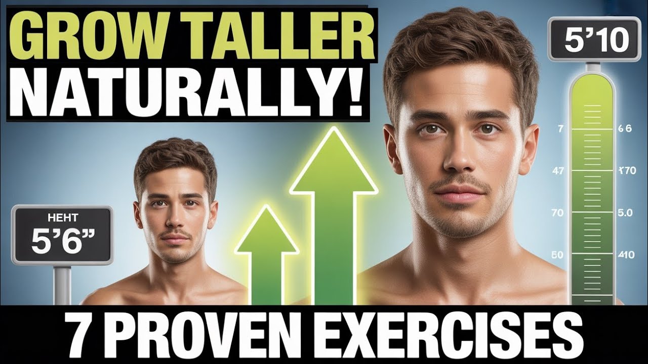 Grow Taller Naturally: 7 Proven Exercises That Actually Work (2025 ...