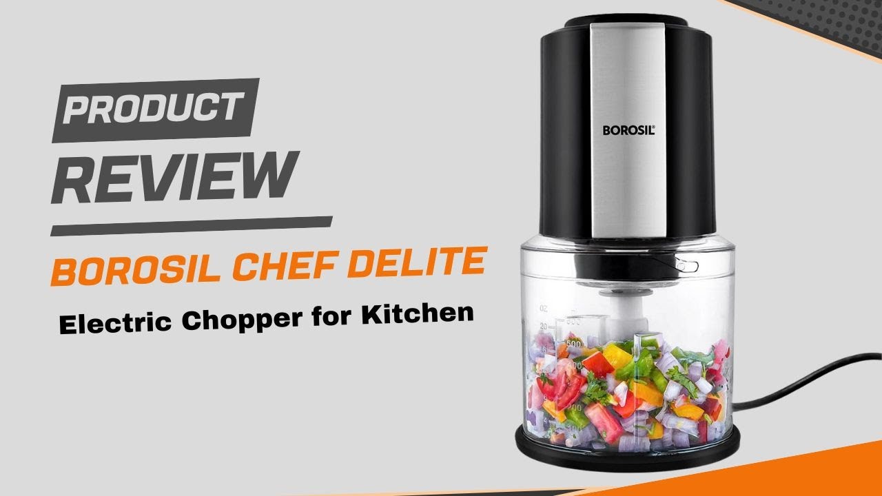 Is Borosil Chef Delite 300W Electric Chopper Worth It? Honest Review ...